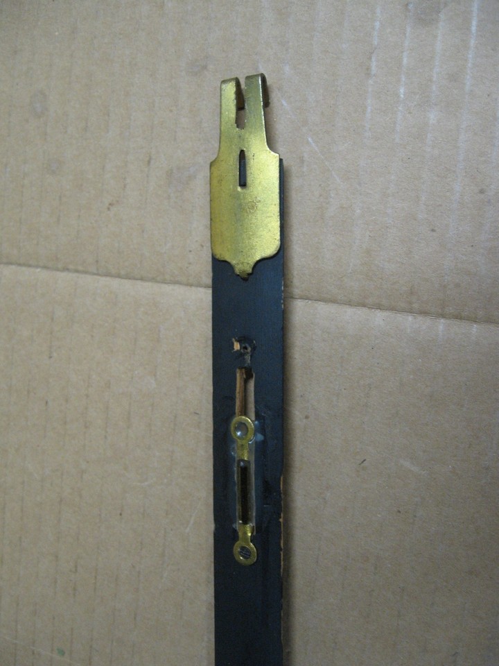 Self Winding Clock Western Union Clock Wood Pendulum Stick 43 1/8 ...