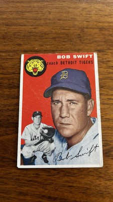 1954 Topps Baseball #65 Bob Swift Detroit Tigers | eBay