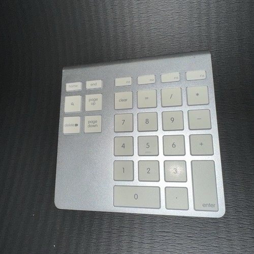 BELKIN F8T067 Aluminum YourType Bluetooth Wireless Keypad for iMac Mac ...