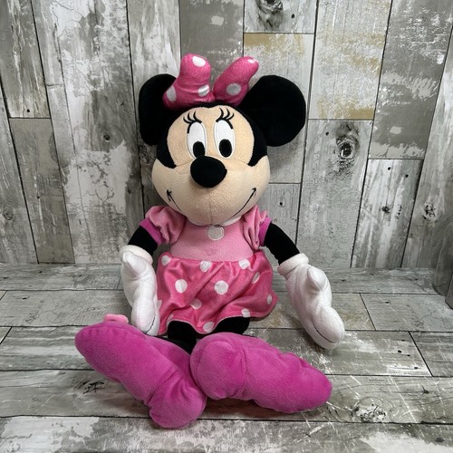 Minnie Mouse Kids Bedding Plush Cuddle and Decorative Pillow Buddy, 21 ...