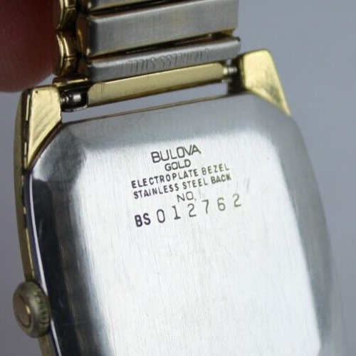 SUPER RARE! Men's vintage BULOVA watch 1970 GOLD ep bezel 17J WORKS | eBay