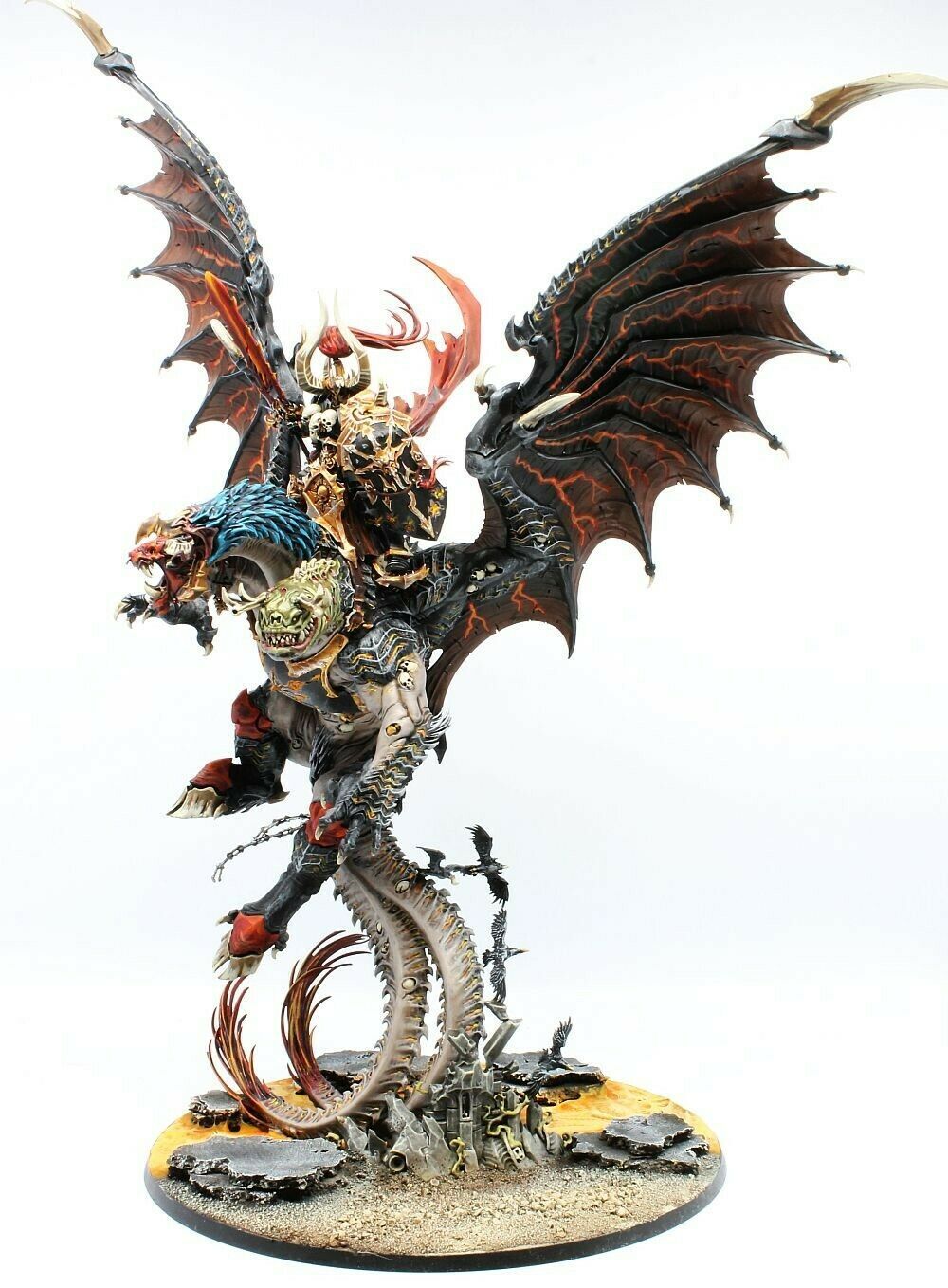 Warhammer Age Of Sigmar - Archaon Everchosen - Painted Painting ...