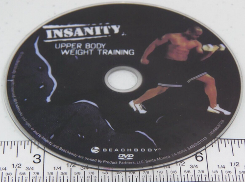 Insanity Exercise Upper Body Weight Training DVD Disc Only | eBay