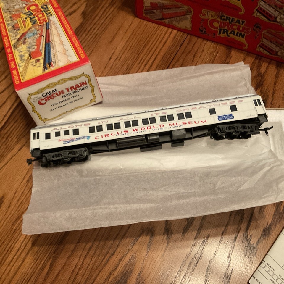 HO Scale Walthers Great Circus Train 1st-12th Release Lot Set | eBay