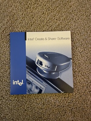 1999/2000 Intel Create & Share Software for Deluxe CD-ROM Disc Disk | eBay