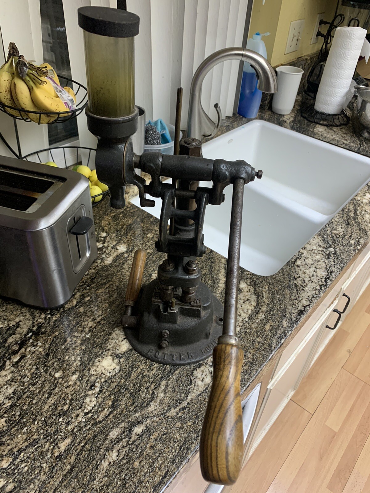 VINTAGE POTTER Combination Duplex Machine Reloading Press .38 Special ...