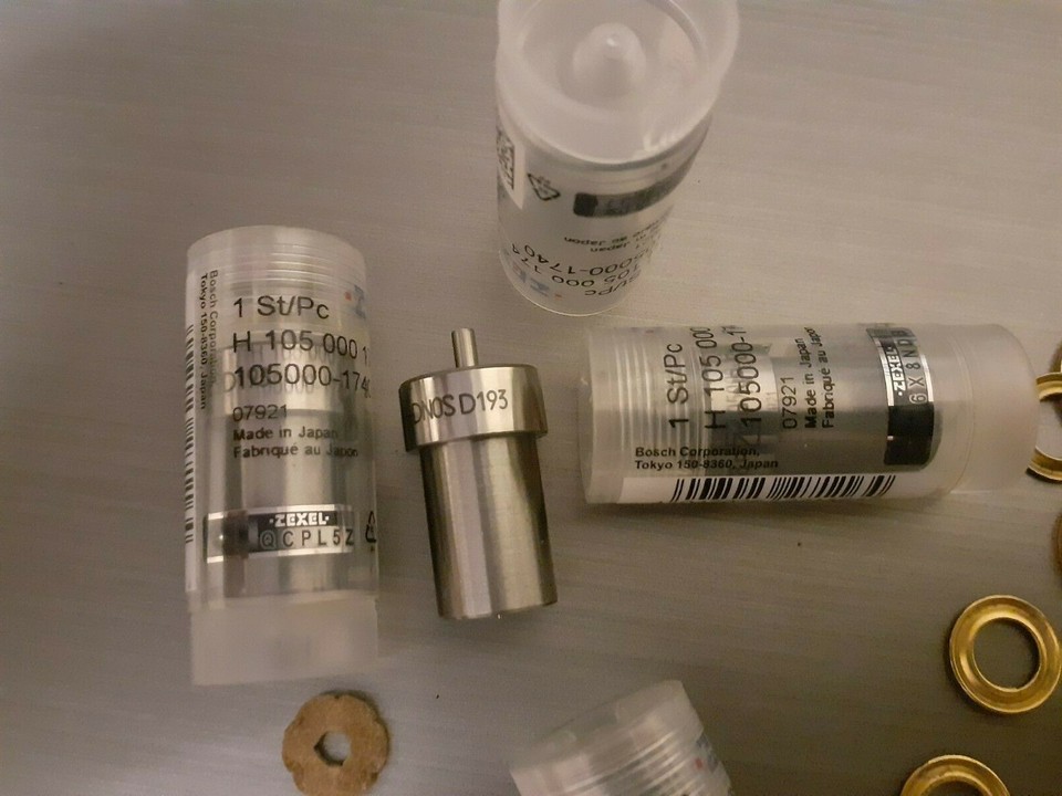 Genuine 4PCS(ZEXEL-JPN) Nissan SD22/ SD23 Injector Nozzles DN0SD193 ...