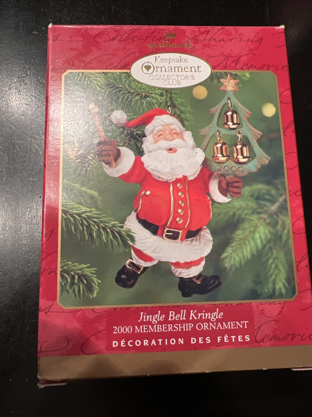 Hallmark Keepsake Ornament Jingle Bell Kringle 2000 Collector's Club | eBay