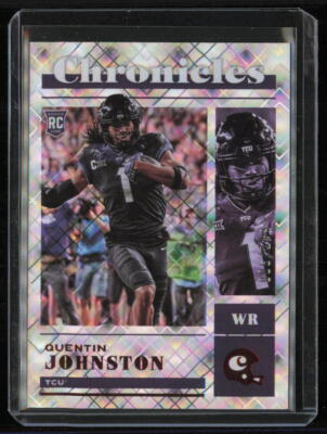 Quentin Johnson 2023 Panini Chronicles Draft #3 Base Red Diamond /149 ...