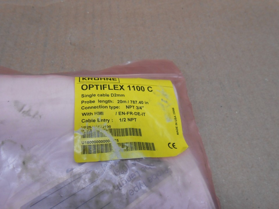 NEW KROHNE OPTIFLEX 1100 C 1100C LEVEL METER GAUGE 2-WIRE 4-20MA | eBay