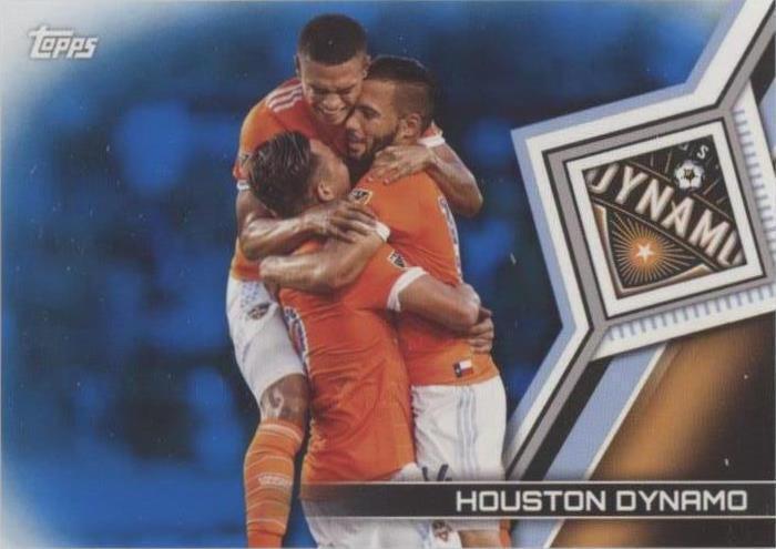 2018 Topps MLS - Team Cards Houston Dynamo #184 Blue /99 for sale ...