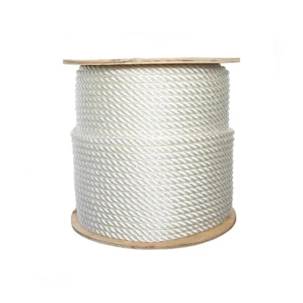 ATERET 1/2" Nylon Rope - 3-Strand Twisted Nylon & Polyester Blended ...