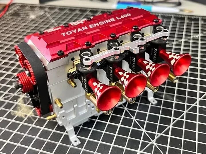 TOYAN FS-L400 14cc 4 Cylinder 4-Stroke RC Nitro Engine Factory ...