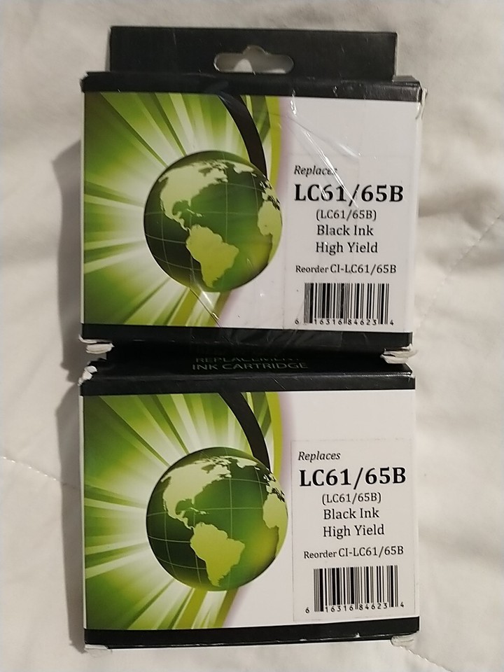 2 Premium Ink Cartridge. B-LC61 Black High Yield New 6932705393979| eBay