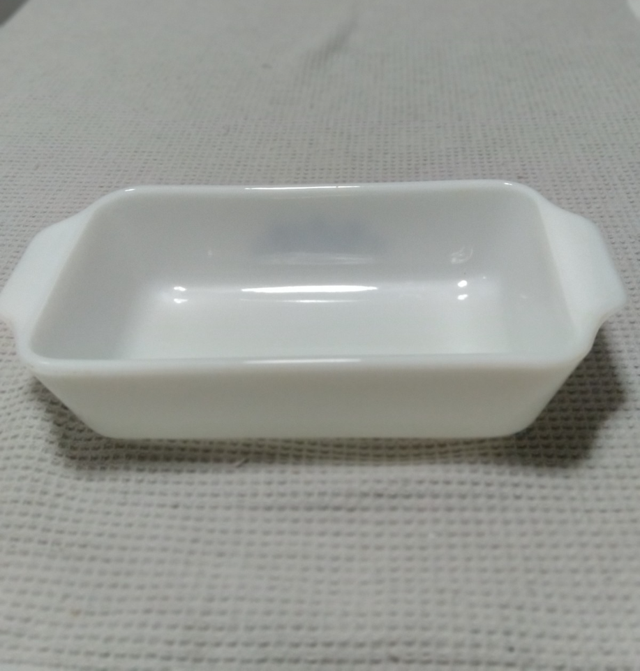 Vintage Anchor Hocking 1qt Loaf Casserole Pan Corn Flower Blue #441 | eBay