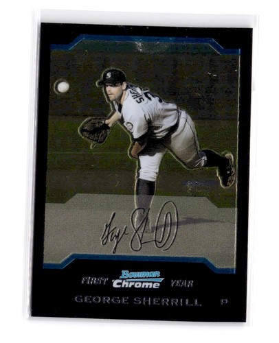 George Sherrill Rookie #249 2004 Bowman Chrome Seattle Mariners | eBay