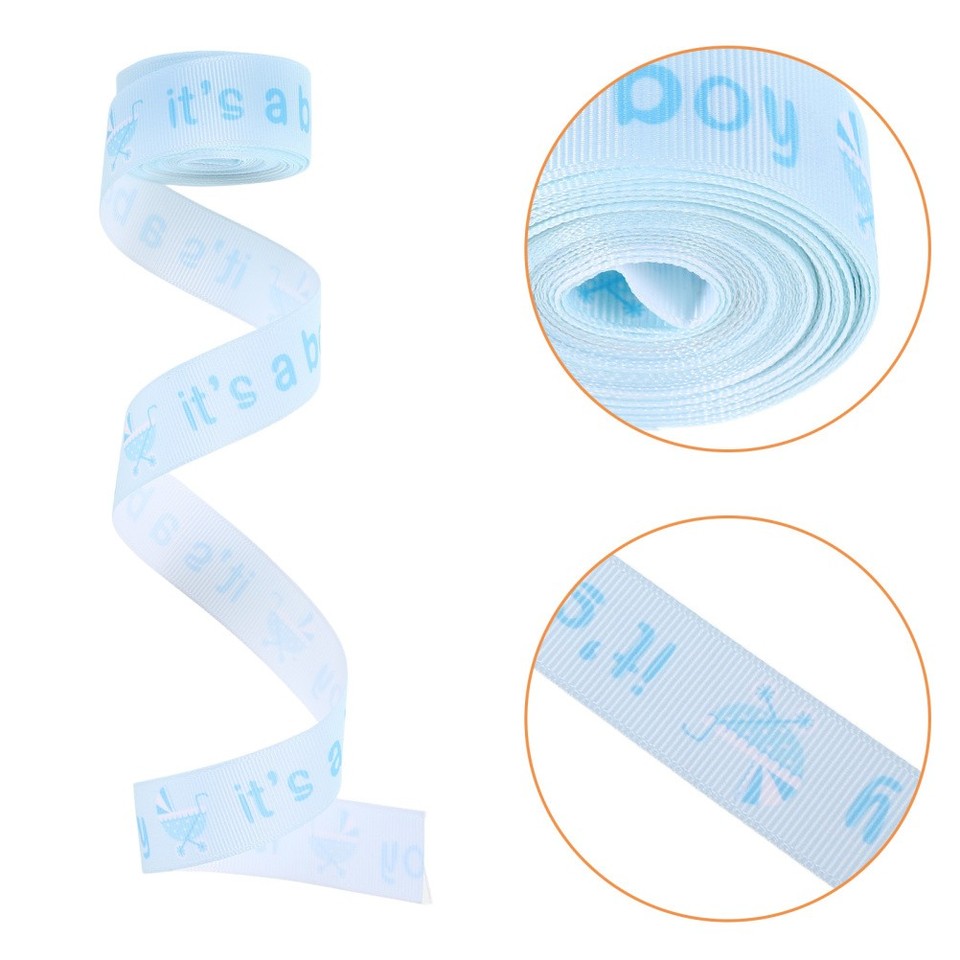 1 Roll Ribbon For Baby Girl Shower Party Diy Craft Ribbon For Creative ...