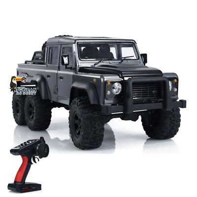 RC Pick-up 6WD Rock Crawler 1/10 Scale Off-Road Truck W/Lights Sounds 2 ...