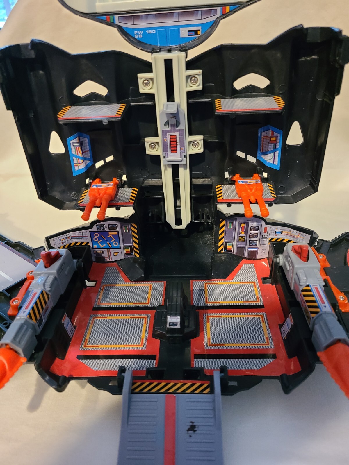 Vintage 1995 Micro Machines Military Battle Zone Falcon Wing Skybase | eBay