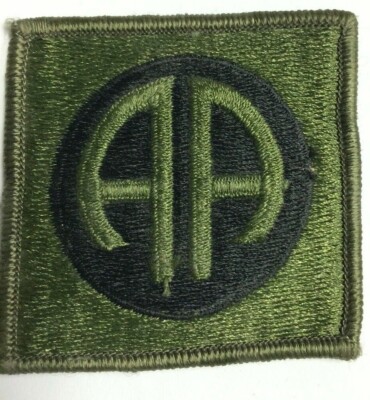 82nd Airborne Patch Subdued #74 | eBay