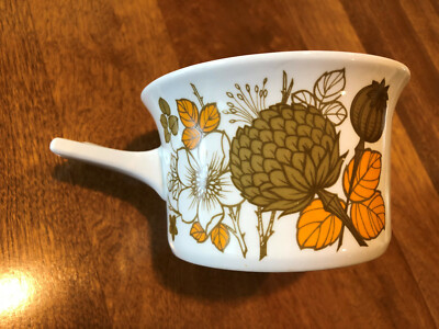 Vintage 1970's Midwinter Countryside Gravy / Sauce Boat Staffordshire ...