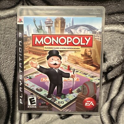 Monopoly (Sony PlayStation 3, 2008) PS3 Video Game 14633191554| eBay