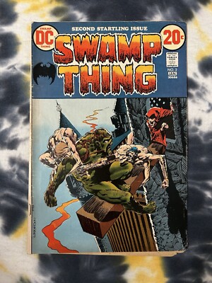 SWAMP THING #2 (1973) - DC Comics - VG/Fine - 1st Anton Arcane ...
