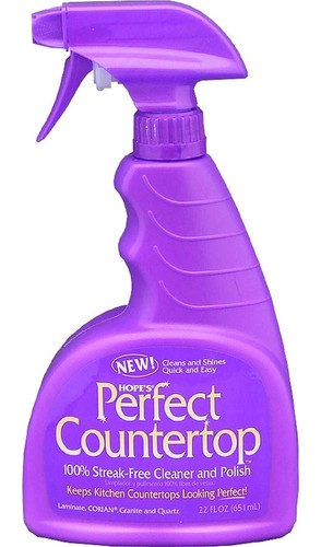 HOPE'S Perfect Countertop CLEANER & POLISH spraY for CORIAN granite ...