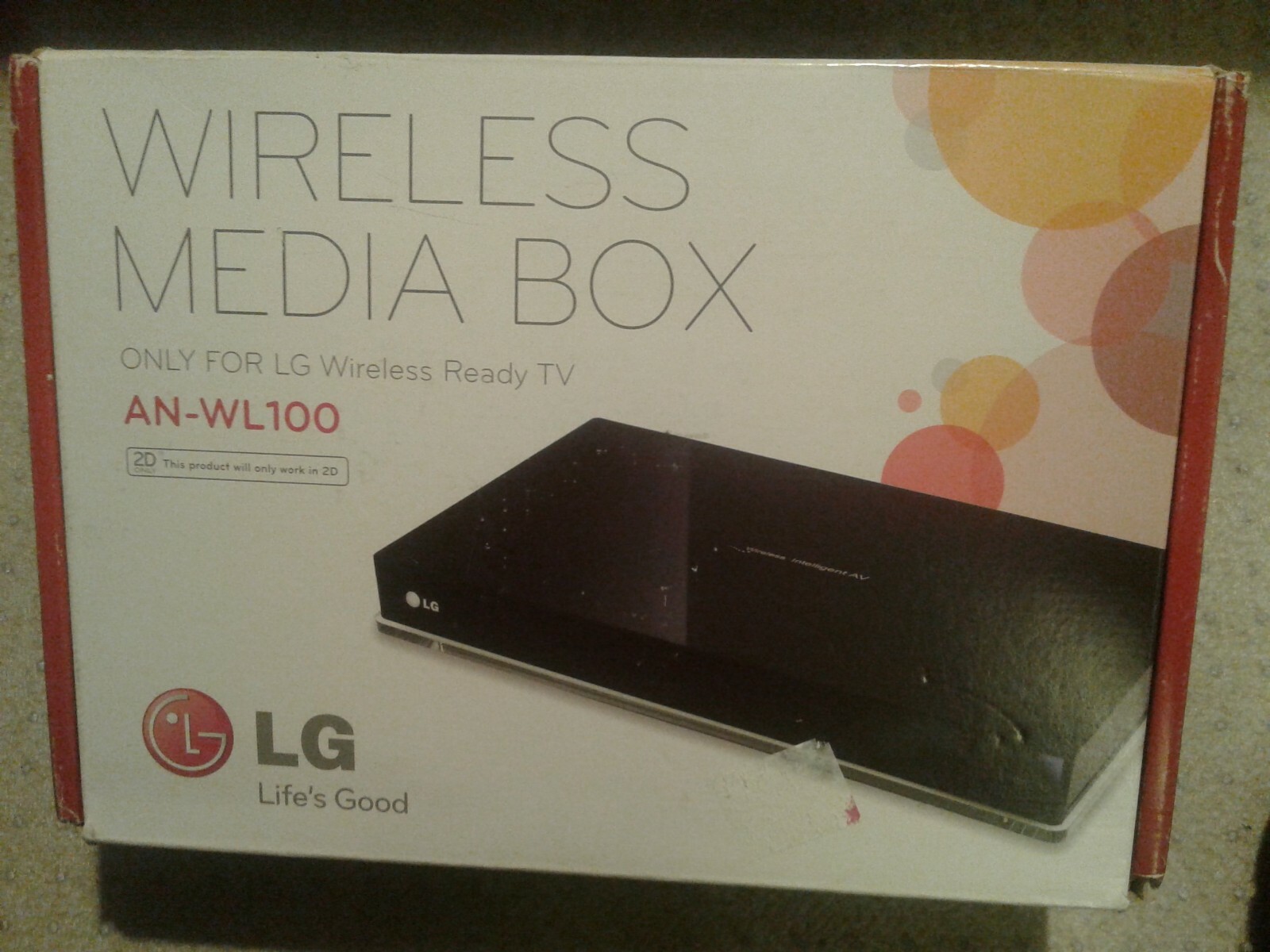 LG AN-WL100W Wireless Media Kit B11 | eBay