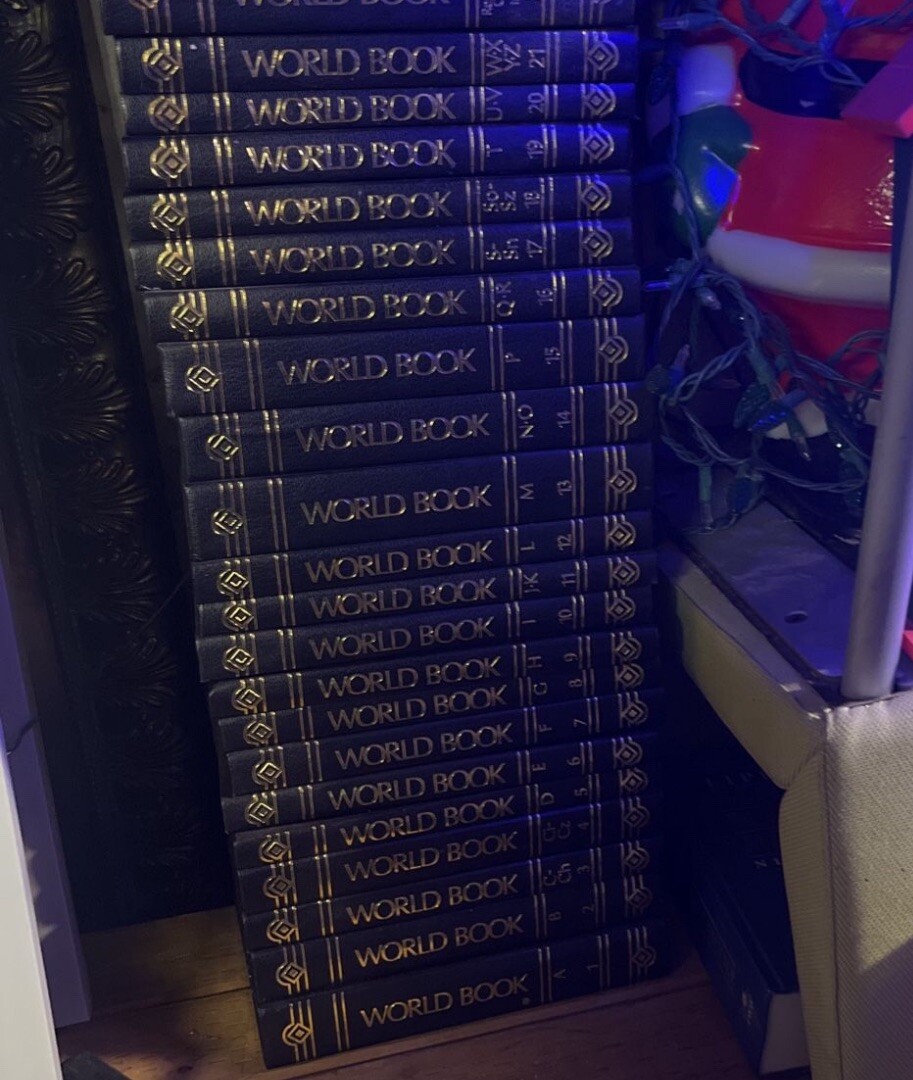 World book set of 22 | eBay