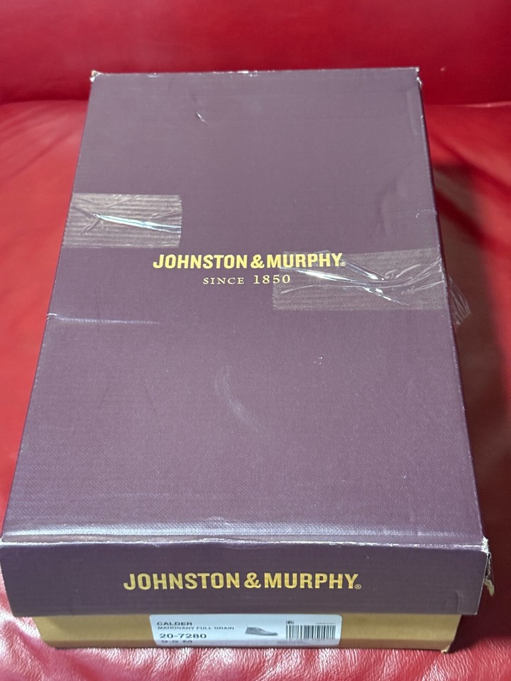 $165 JOHNSTON & MURPHY Calder Leather Chukka Boots | Mahogany Full ...