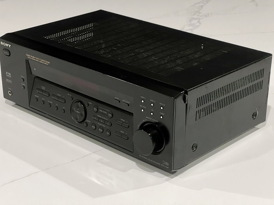 SONY FM/AM Stereo Receiver Model STR-K740P Digital Audio/Video Control ...