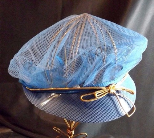 BLUE KEEP-SET CAPRI CAP - INDOOR OUTDOOR HAIRCARE PROTECTION | eBay