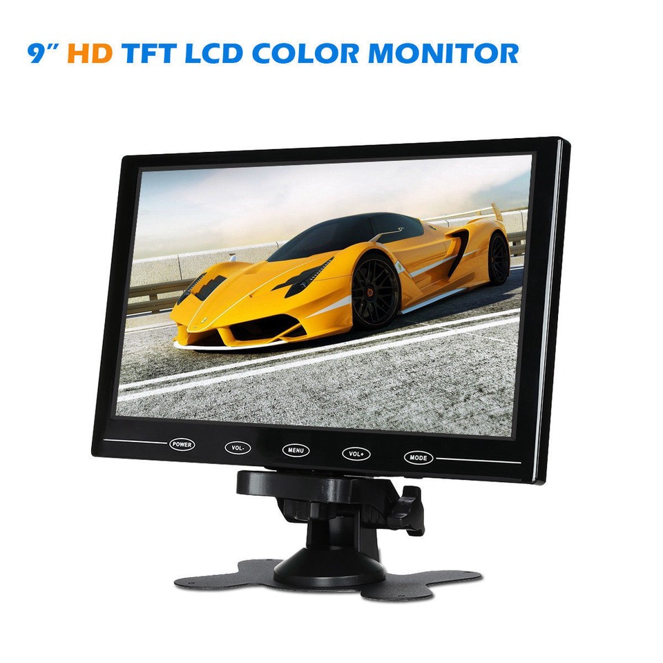 US - 7"/9"/10" PC Screen LCD CCTV DSLR Monitor AV/RCA/VGA/HDMI for ...