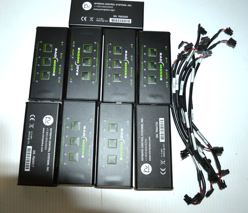 LOT OF 9 INTREPID RAD MOON 2 100/1000BASE-T1 MEDIA CONVERTER (MATENET ...