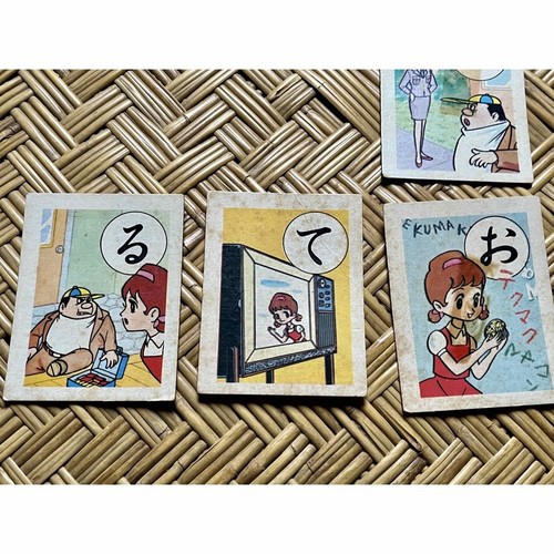Secret Akko-chan Showa Anime Retro Karuta Set, 10 Cards, Used | eBay