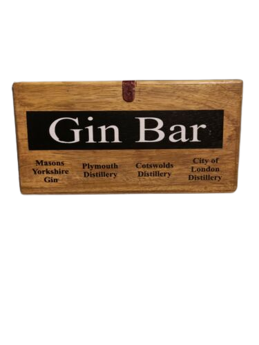 Vintage Style Dry Gin Wooden Storage Box / Crates Hand made (MEDIUM ...