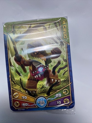 LEGO Chima Crug Trading Cards 1 Sealed Pack 5 Pieces Card | eBay