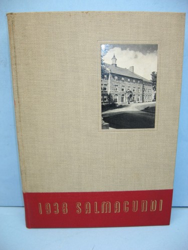 1938 Salmagundi, Colgate University, Hamilton, New York Yearbook | eBay