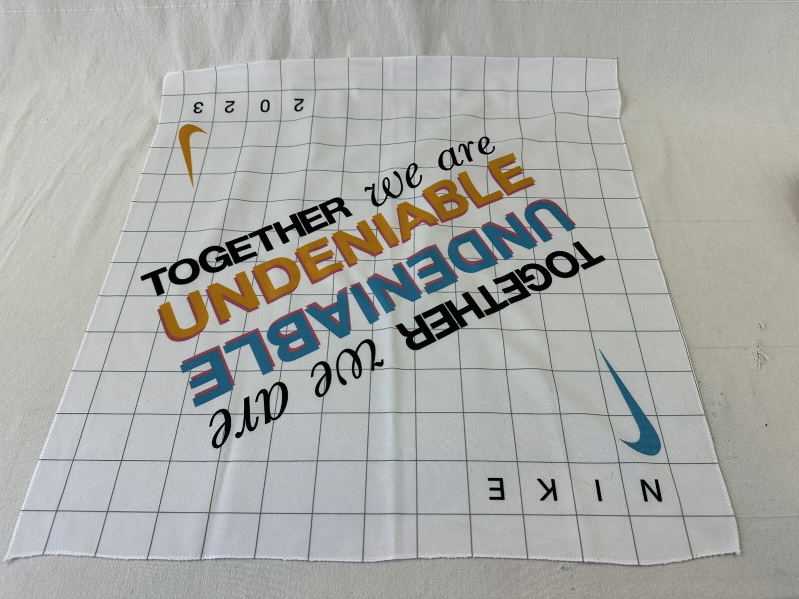 Nike 2023 TOGETHER WE ARE UNDENIABLE scarf flag banne… - Gem