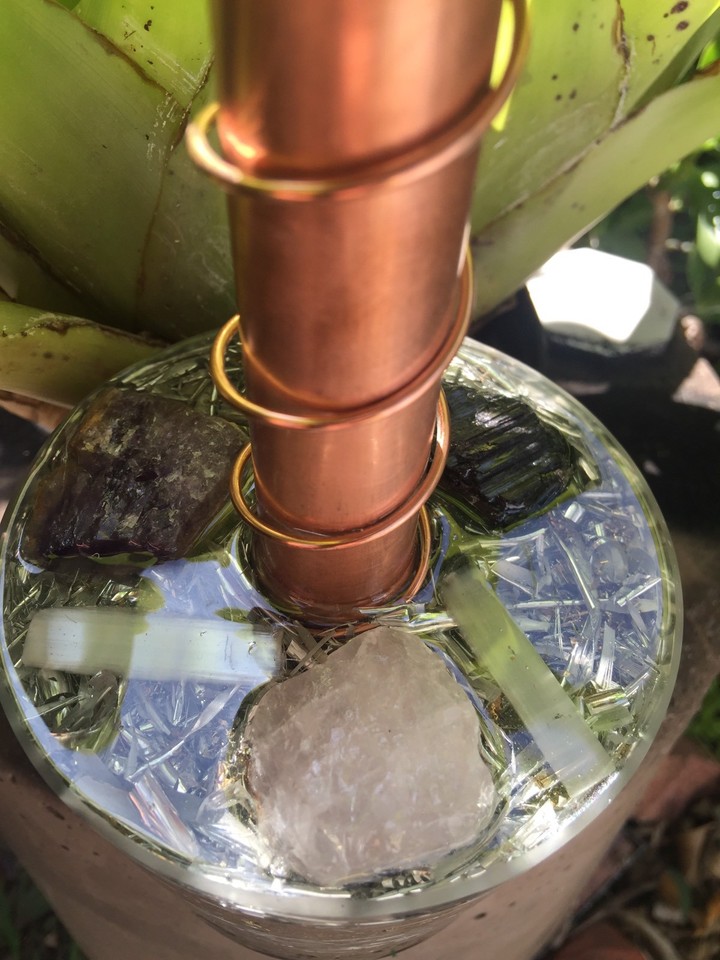 New Loaded Powerful Orgone Desktop Cloud Buster Art Sculpture ...