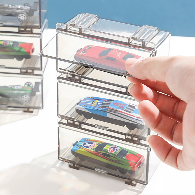 Car Toys Transparent Dustproof Carro Model Collection Display Box | eBay