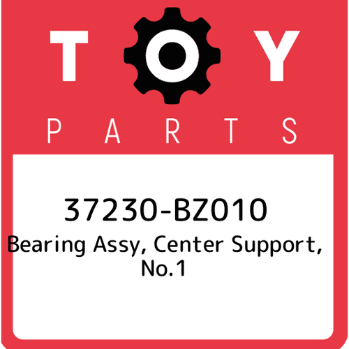 37230-BZ010 Toyota Bearing assy, center support, no.1 37230BZ010, New ...