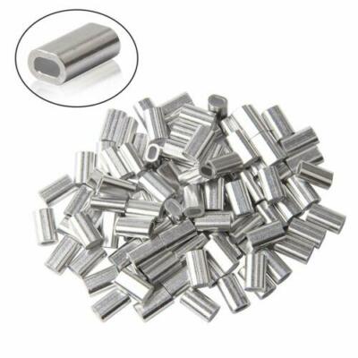 Aluminum Fishing Sleeve / Crimps .08 MM 1000 pack fishing crimps ...