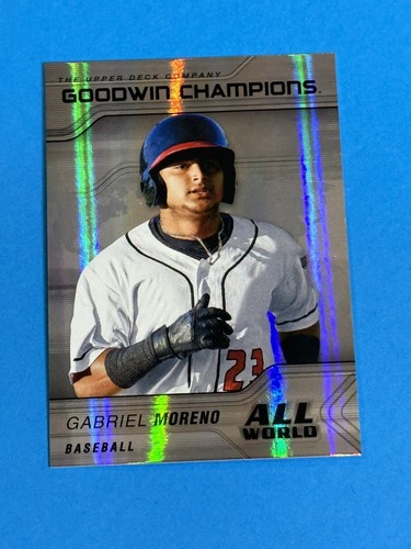 2023 Upper Deck Goodwin Champions Gabriel Moreno All World #AW-2 ...