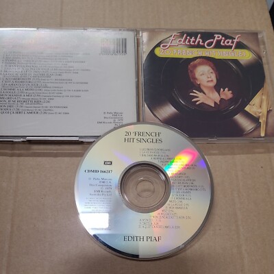 20 French Hit Singles by Edith Piaf (CD 1979 EMI) 20 Tracks | eBay Australia