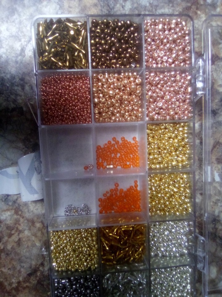 DIY Glass Seed Bead Assortment Value Pack Jewelry Making Crafting | eBay