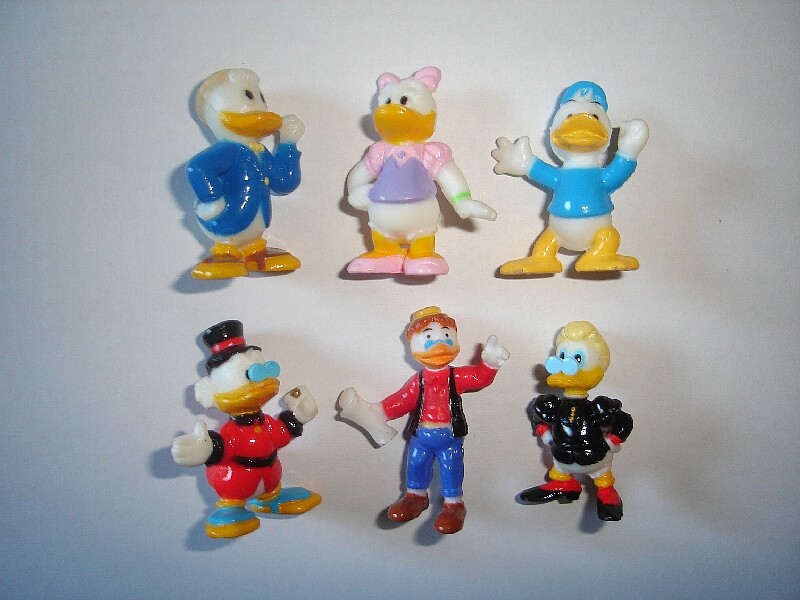 DISNEY DONALD DUCK & FAMILY FIGURINES SET 2 NESTLE - FIGURES ...