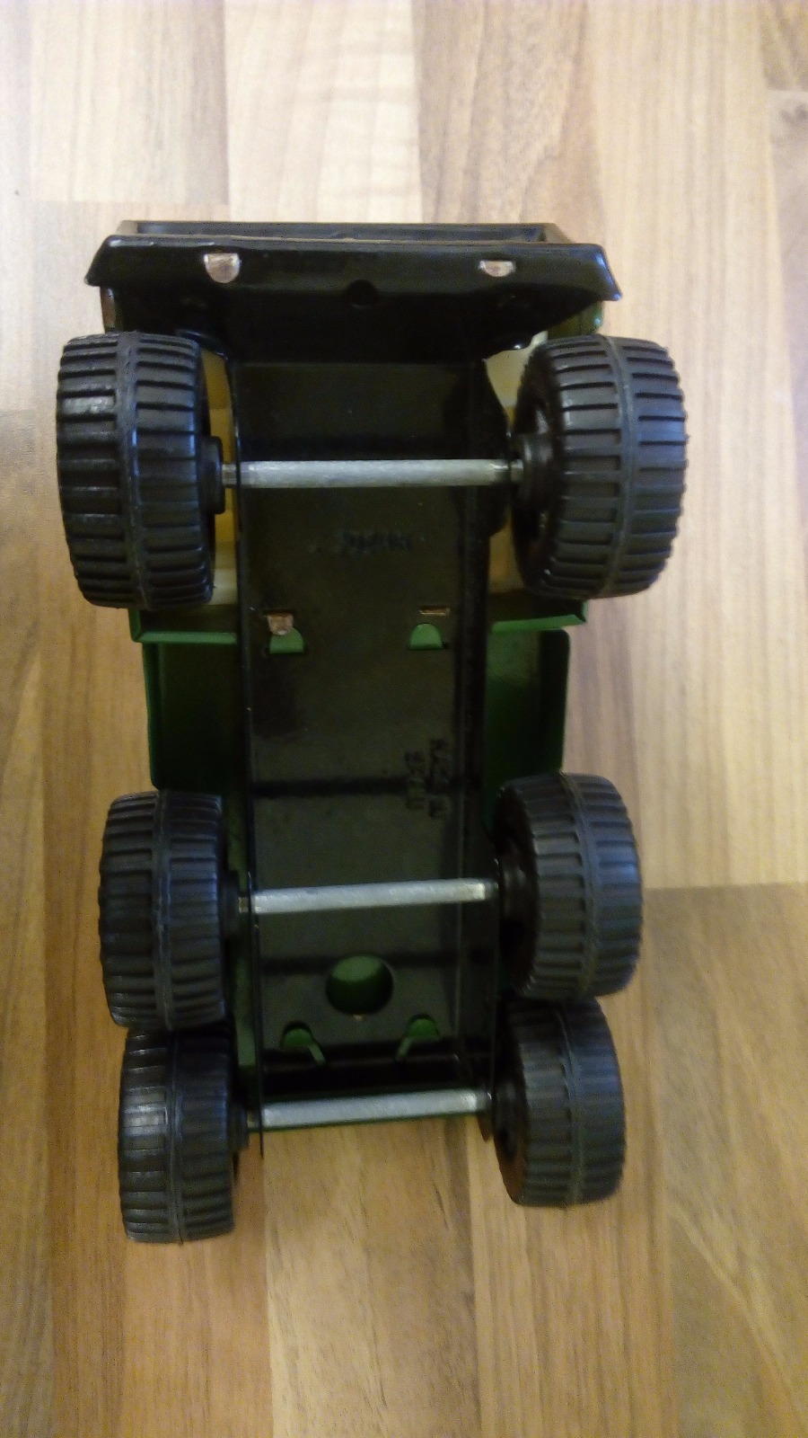 Coloso Gozan Truck Made in Spain Metal Toy 6-Wheeler Flat Bed Truck ...