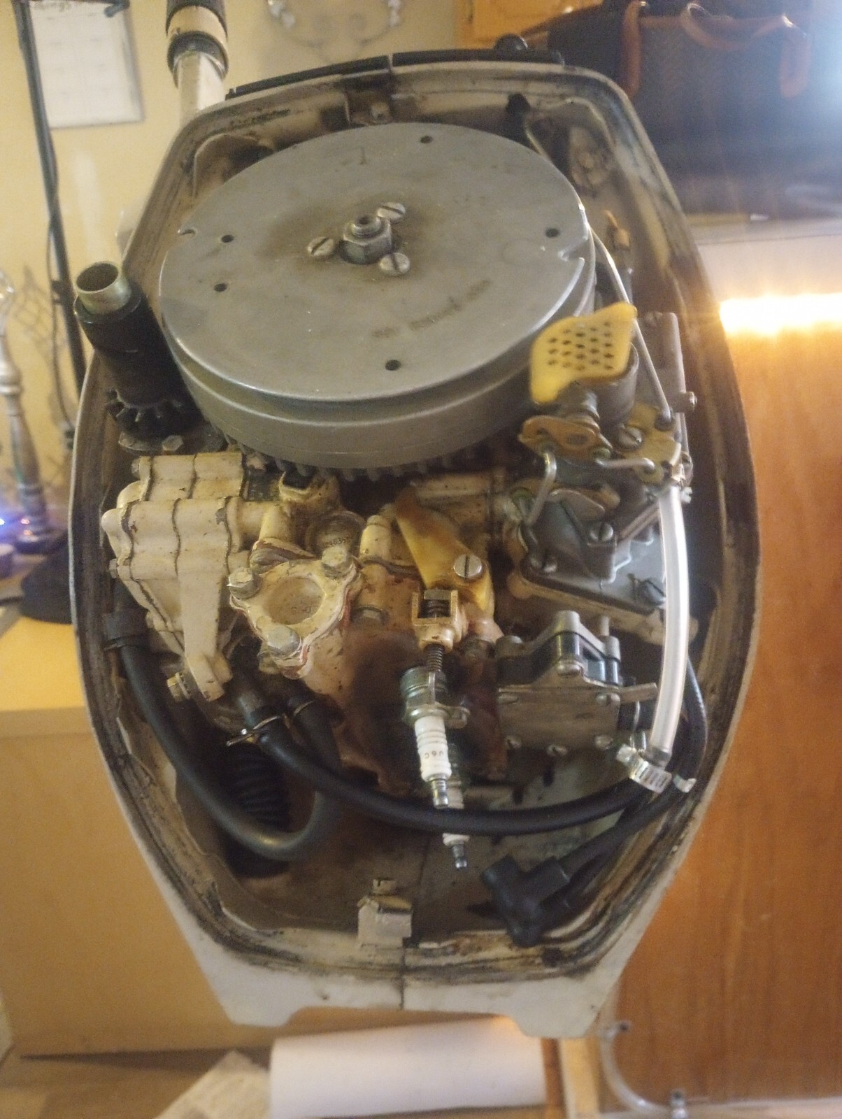 1964 model 9 1/2 hp johnson outboard | eBay